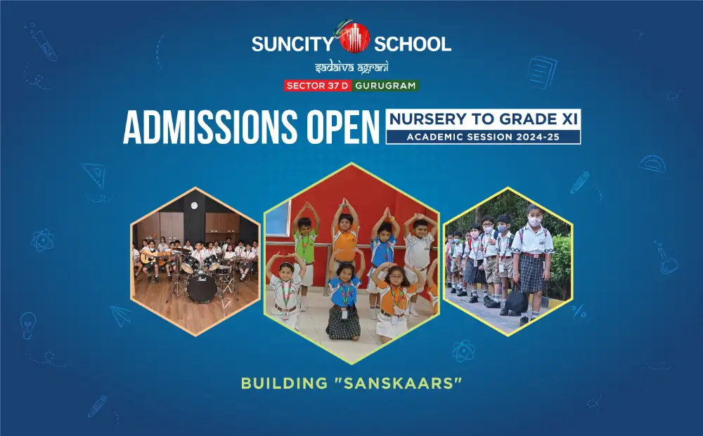 Suncity School 37D | Admissions Open for Grade XI for the Academic Session 2023-24